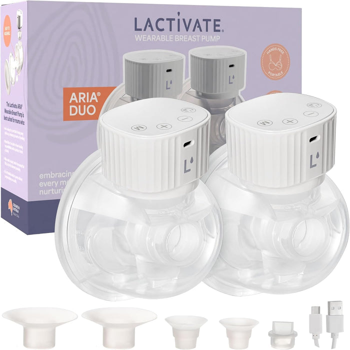 ARIA® Wearable Breast Pump Duo | Portable Hands Free Breast Pump ...